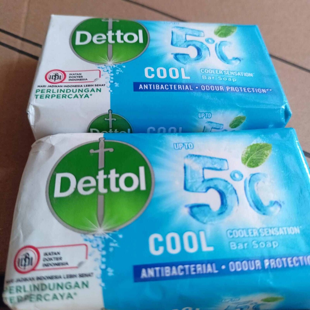 Jual Sabun batang dettol cool 5°c Coolers sensation anti bacterial ...