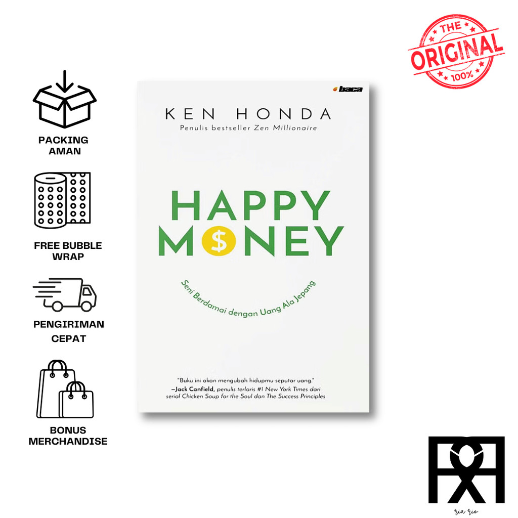 Jual ORIGINAL Buku Happy Money - Ken Honda (Baca) | Shopee Indonesia