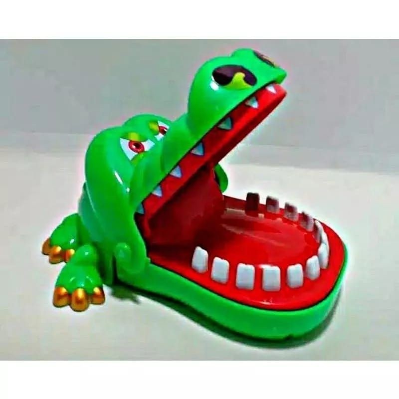 Jual BUAYA BUAYA GIGIT//game crocodile bite the hand | Shopee Indonesia