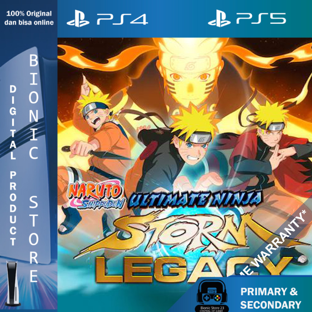 Jual Naruto Shipuden Ninja Storm Legacy PS4 PS5 Original Game | Shopee ...
