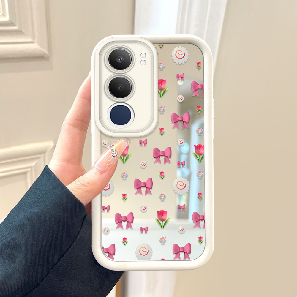 Jual Vivo Y19S Untuk Hp Casing Phone Case Cesing Soft Cover Flower Bow ...