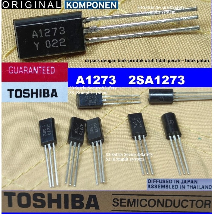 Jual transistor A1273 toshiba A 1273 asli 2SA1273 ori ORIGINAL a1273 ...