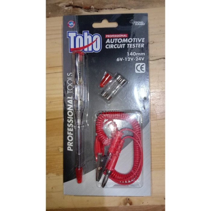 Jual Tespen TOHO DC 6V-12V-24V / Automotive Circuit Tester / OBENG ...
