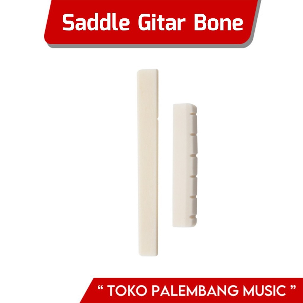 Jual Saddle Gitar Akustik Bone Nut Gitar Akustik dan Klasik Tulang Asli ...