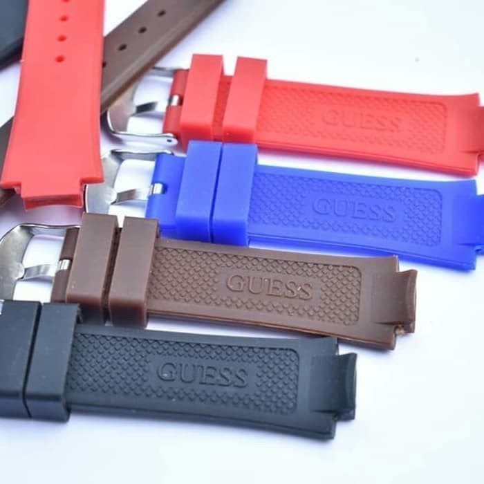 Jual RUBBER STRAP TALI JAM GC GUESS 20MM TALIJAM GUESS WANITA - Biru ...