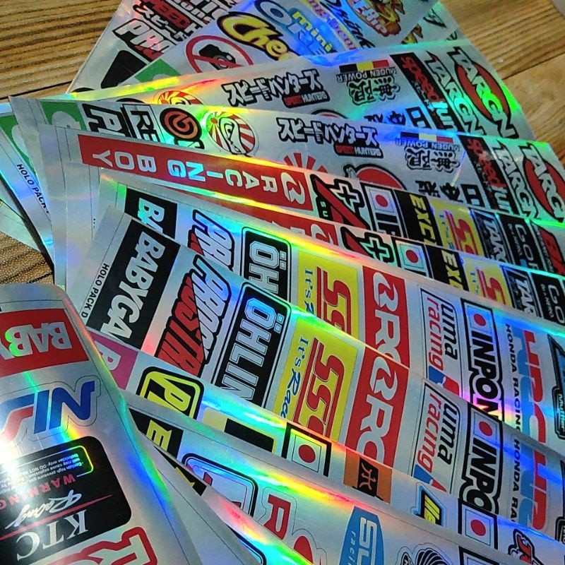 Jual STIKER PACK MURAH MERK RACING MICHAT ASMARAKACAU (REALPICT ...