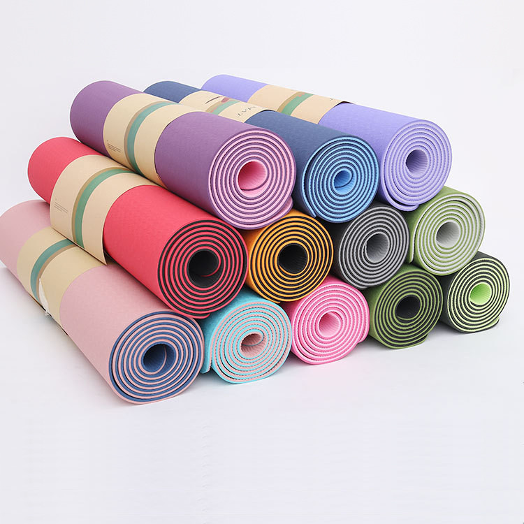 Jual Matras TPE Karpet Alas Workout Gym Pilates Yoga Mat Anti Slip ...