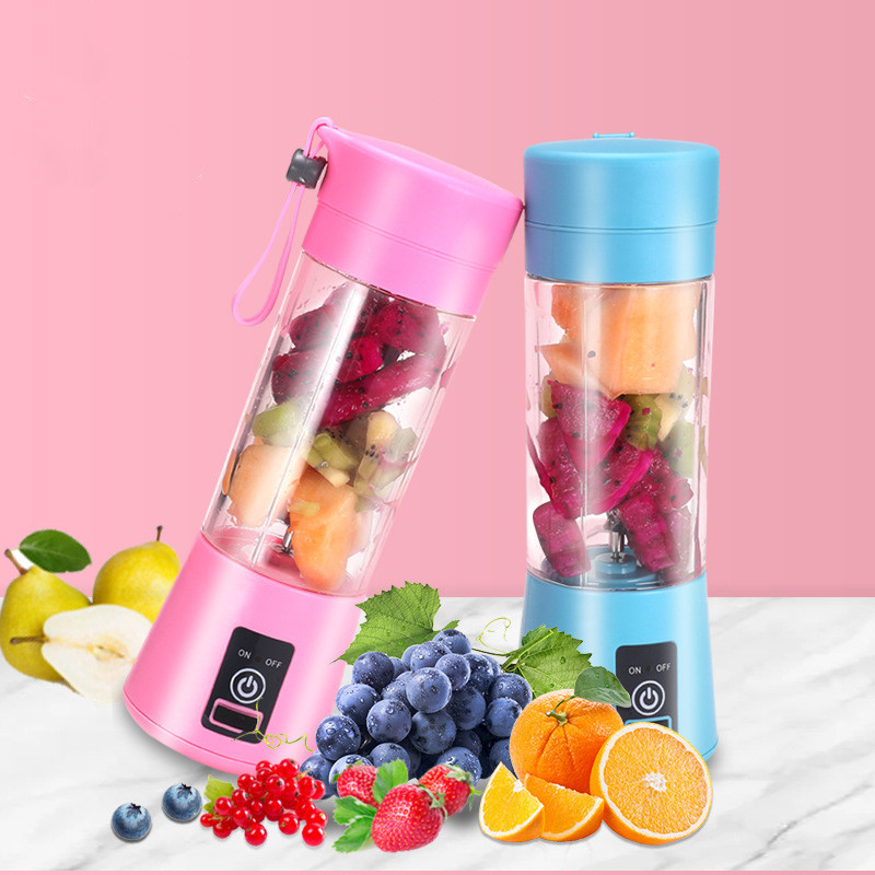 Jual Mini Portable Blender USB Mixer Electric Juicer Machine Smoothie ...
