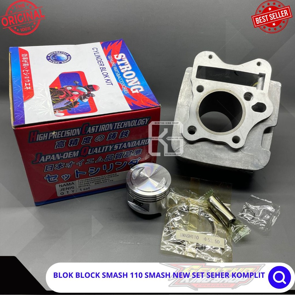 Jual BLOK BLOCK SMASH 110 SMASH NEW SET SEHER KOMPLIT | Shopee Indonesia