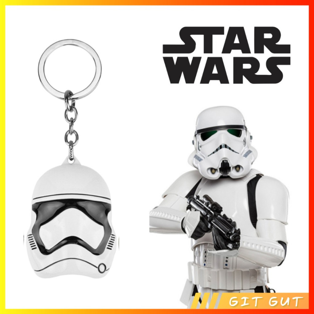 Jual Keychain Gantungan Kunci Stormtrooper Mask Helmet Big Size Star ...