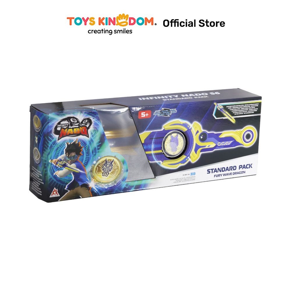 Jual Toys Kingdom Alpha Group Set Nado Standard Fury Wave Dragon S6 Set ...