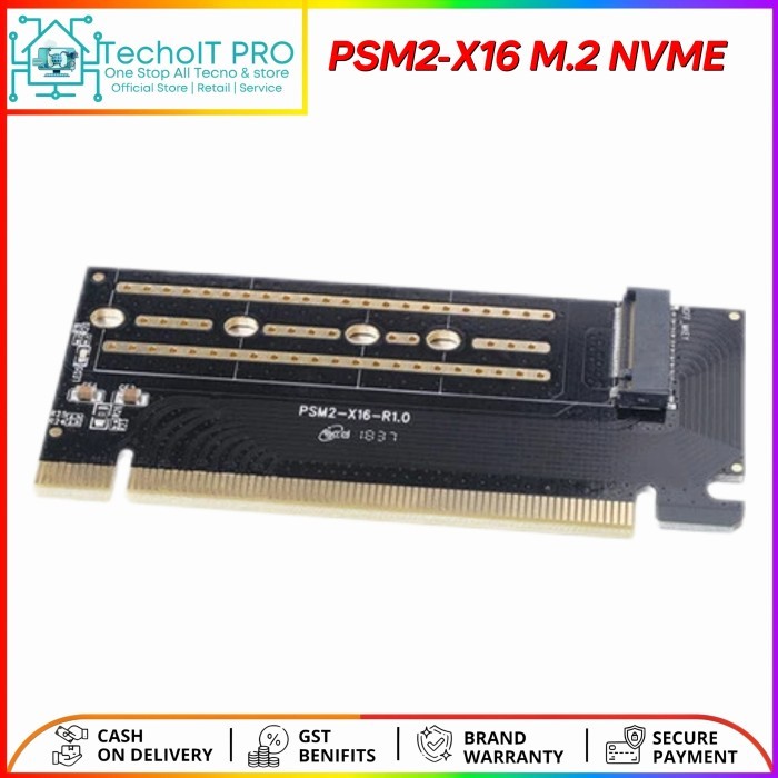 Jual Orico PSM2-X16 M.2 NVME to PCI-E 3.0 X16 Expansion Card | Shopee ...