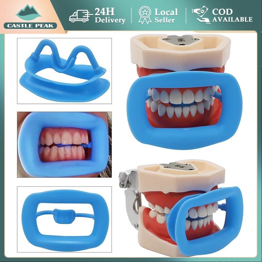 Jual Dental Silicone Cheeck Retractor Pembuka Mulut Opener Isoblock ...