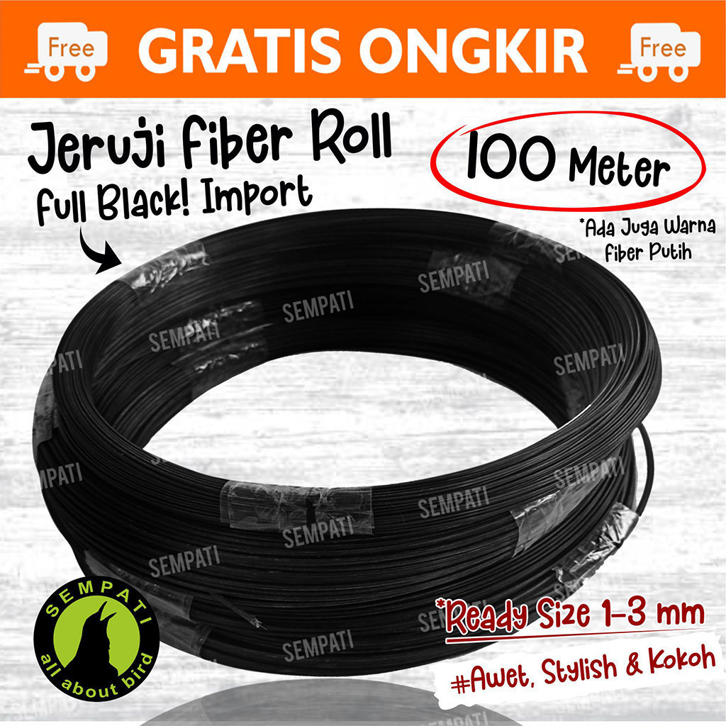 Jual RK SEMPATI Ruji Jeruji Fiber Roll Gulung Ruji Sangkar Kandang ...