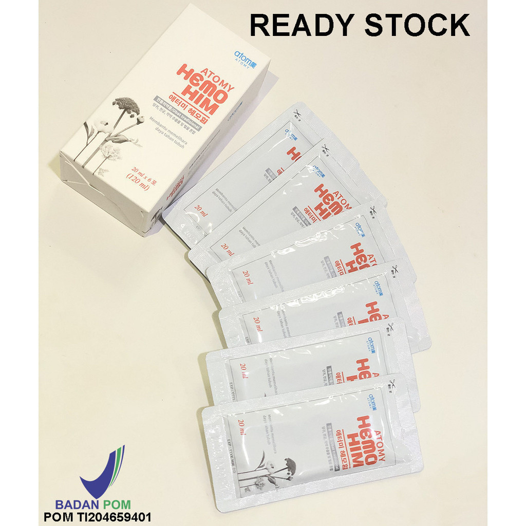 Jual Atomy HemoHim 1 box kecil isi 6 sachet Suplemen Daya Tahan Tubuh ...