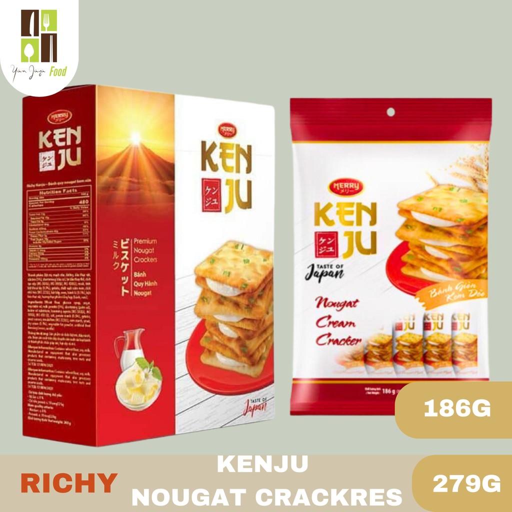 Jual Richy Kenju Crackers Nougat / Sandwinch / Nougat Cream / Krispi ...