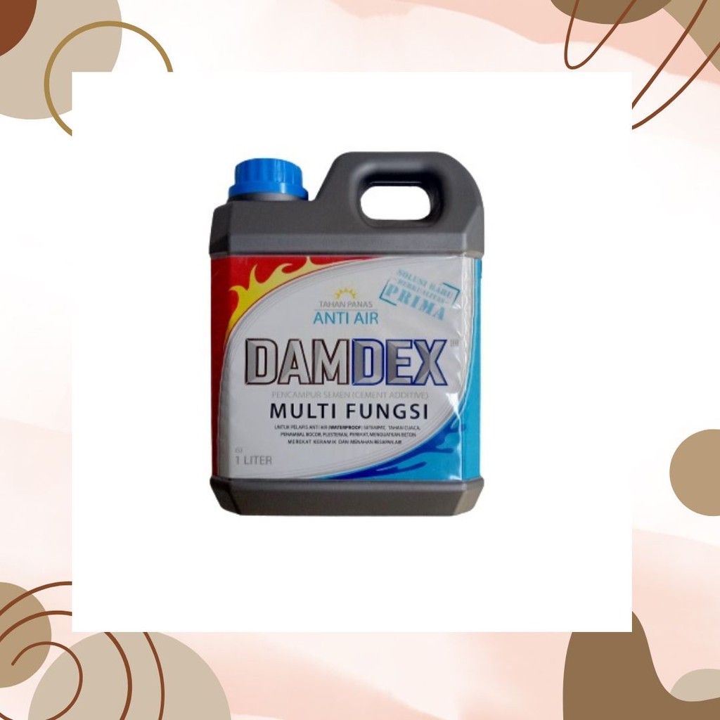 Jual Damdex multifungsi kemasan 1 liter pengeras beton anti bocor ...