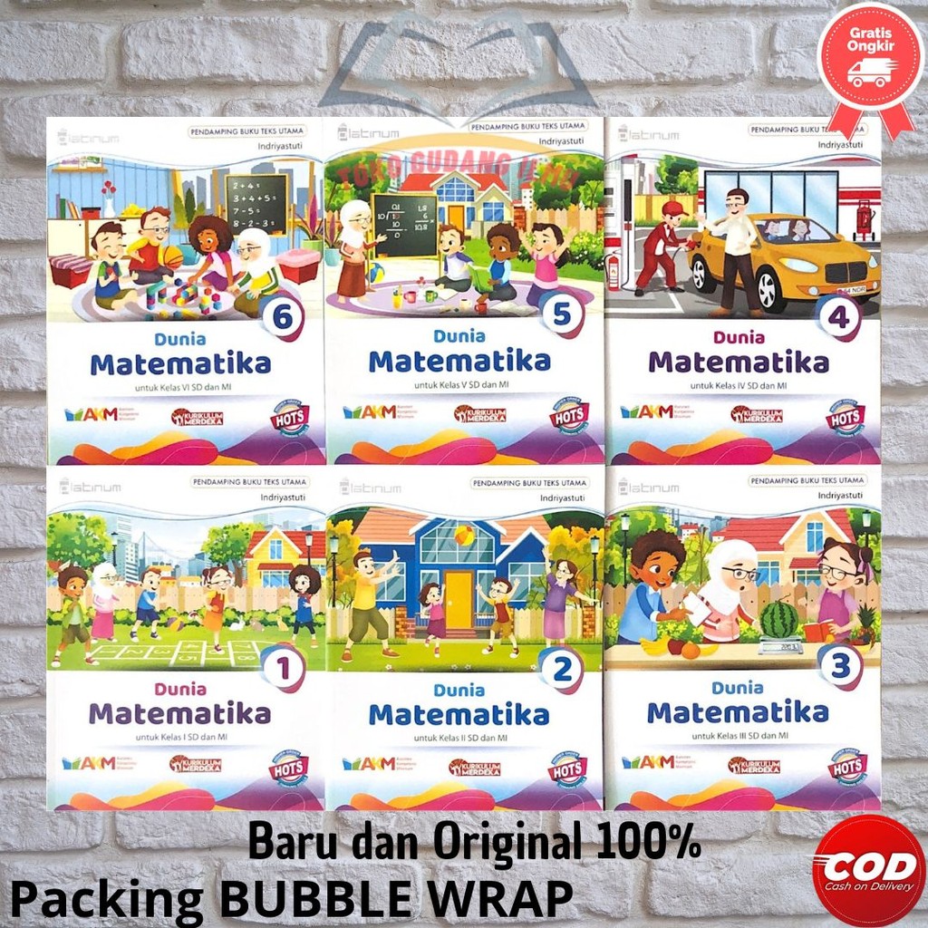 Jual Platinum Buku Matematika Kelas 1 2 3 4 5 6 SD/MI Edisi Kurikulum Merdeka Penerbit Tiga ...