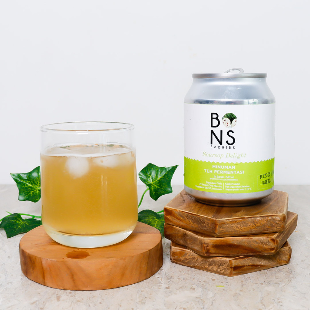 Jual 250ml Kombucha Soursop Delight Sparkling Drink Teh Fermentasi ...