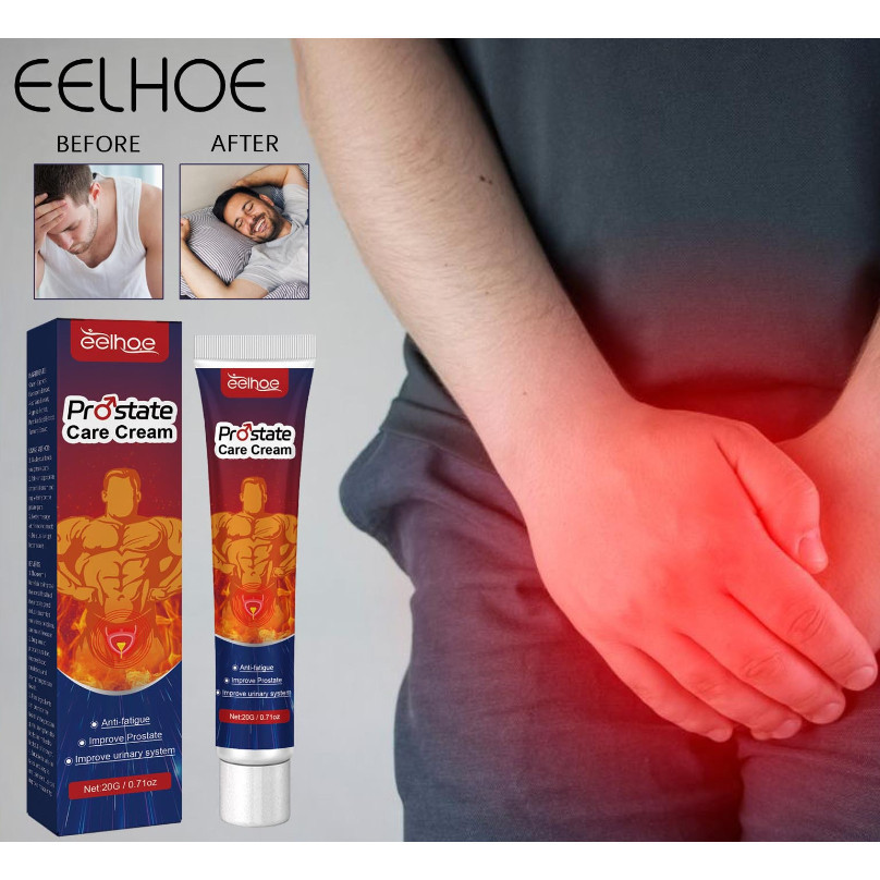 Jual EELHOE Prostate Care Cream 20g Cure Enlarged Prostate Promote ...