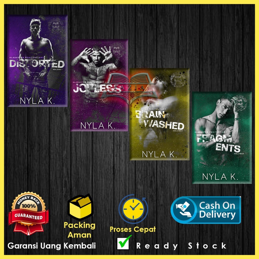 Jual Distorted | Joyless | Brainwashed | Fragments by Nyla K (English ...