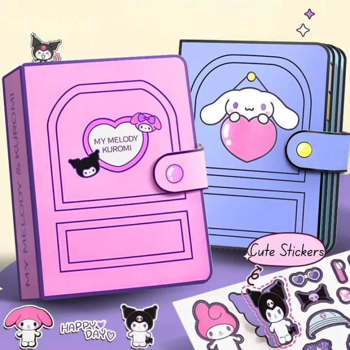 Jual Toy Studio Mainan Anak DIY Quiet Book Sanrio Mainan Stiker Busy ...