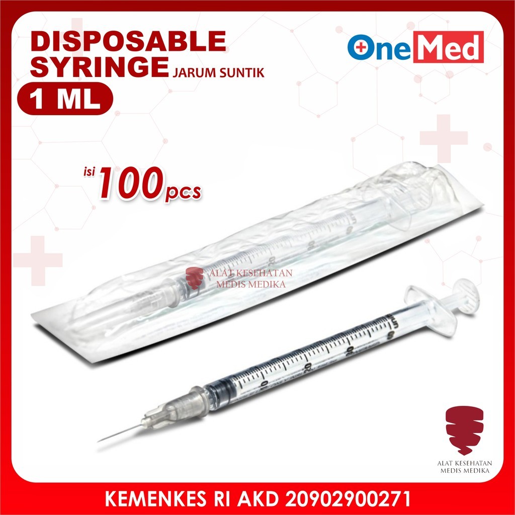 Jual MACAM SPUIT / SYRINGE | SPUIT ALL UKURAN PER BOX ISI 100 ONEMED ...
