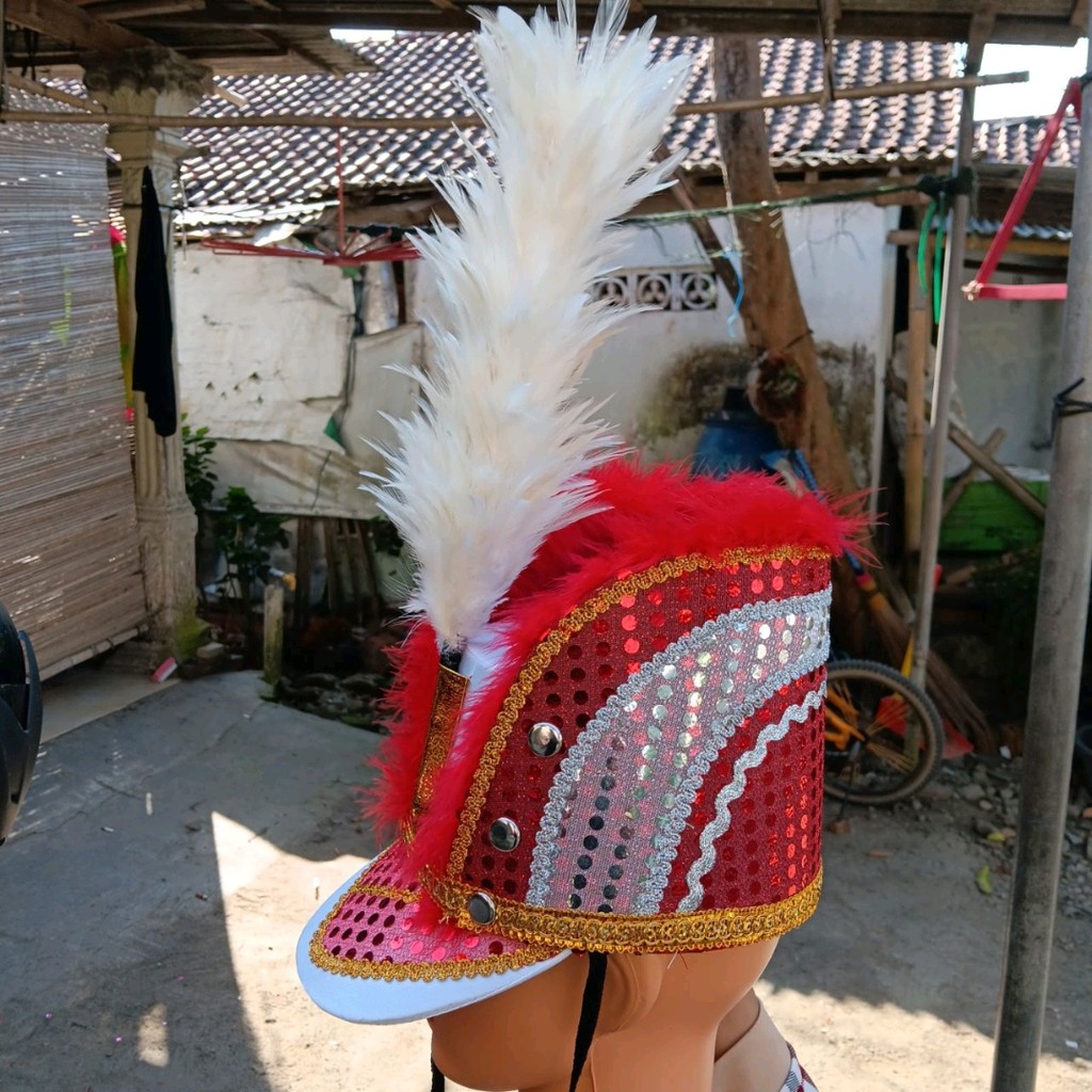 Jual Topi Mayoret Mewah dan Elegan, Kualitas Premium! lurusan merah ...