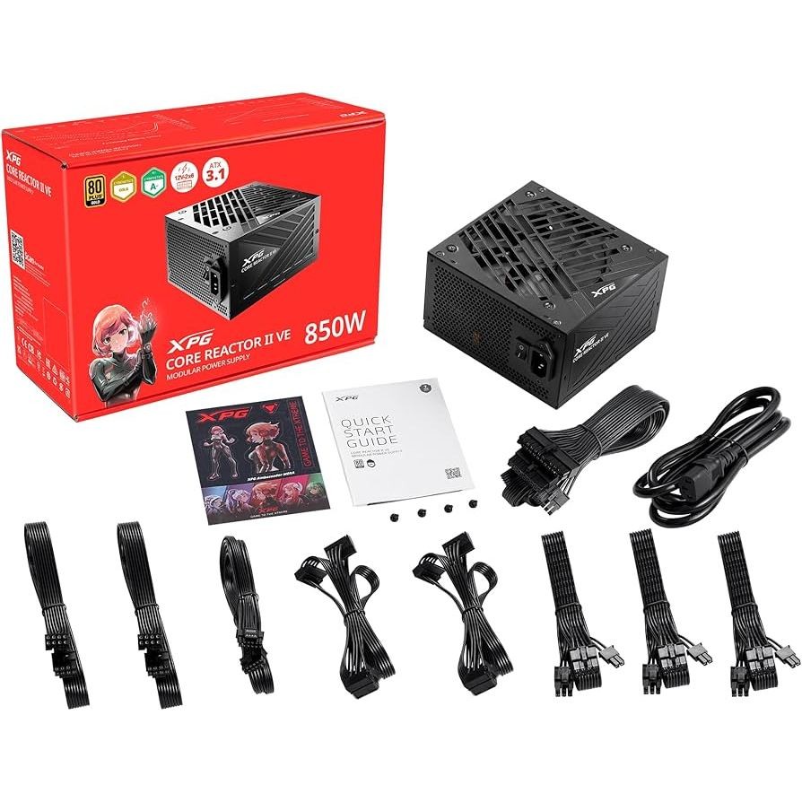 Jual ADATA XPG POWER SUPPLY CORE REACTOR II 750W / 850W / 1000W / 1200W GOLD FULL MODULAR ...