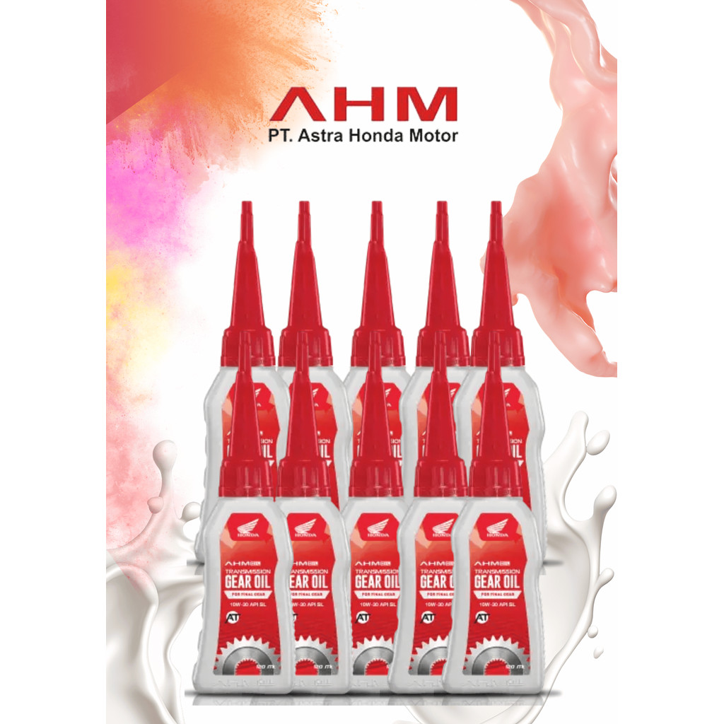 Jual 10 BOTOL AHM GEAR OIL 120ml | Shopee Indonesia