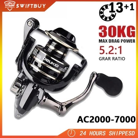 Jual Coralov Reel Fishing Reel Pancing 10kg HE500-7000 Series Reel ...