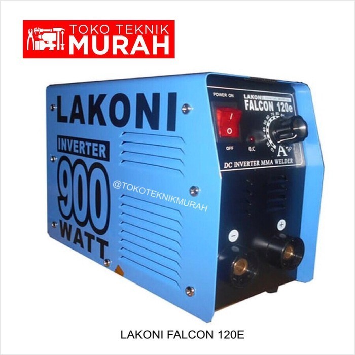 Jual Mesin Las Trafo Listrik Inverter 900 Watt Falcon Lakoni 120E / 120 E | Shopee Indonesia