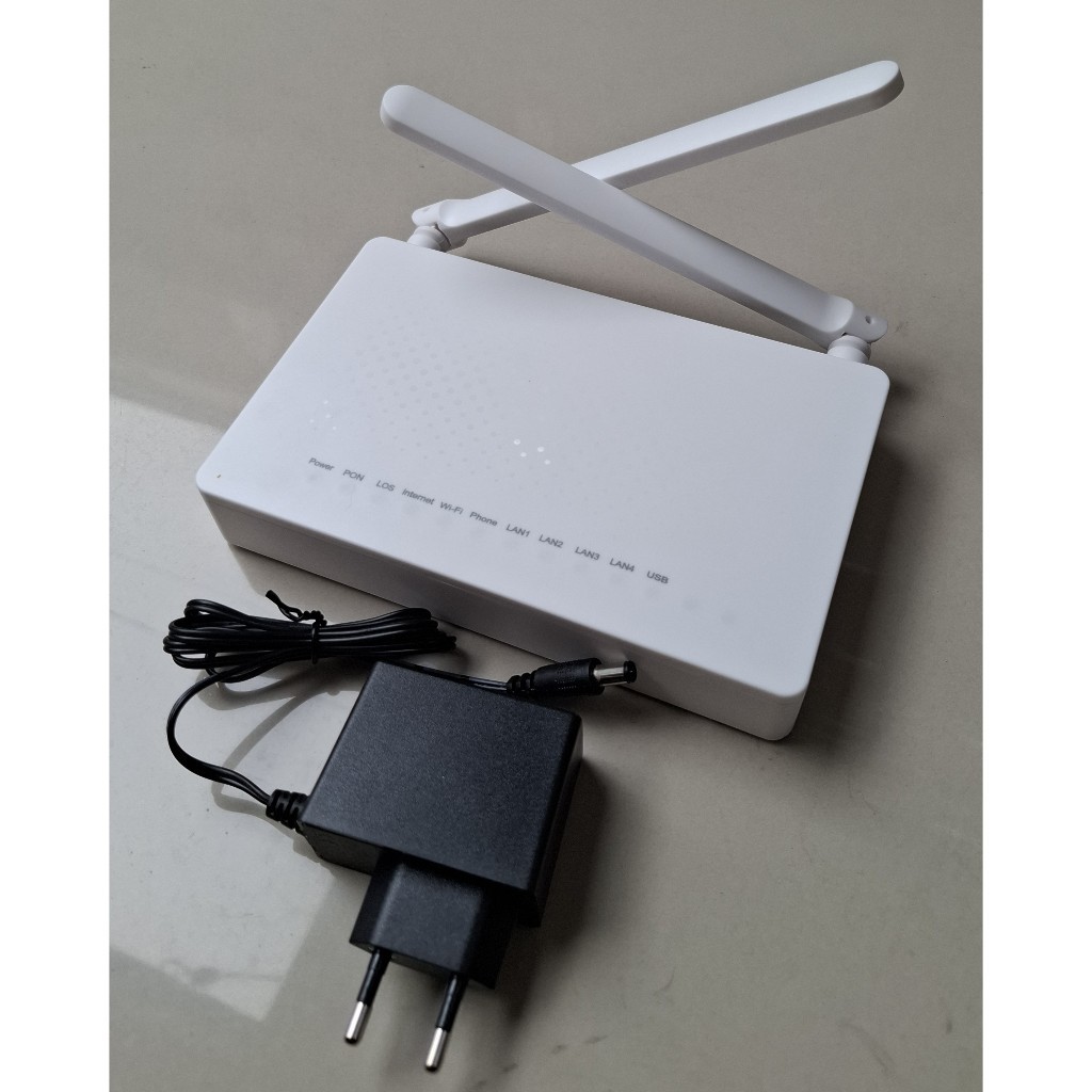 Jual ZTE F609 V3 XPON EPON GPON ONU ONT Router Wireless Gigabit Include ...