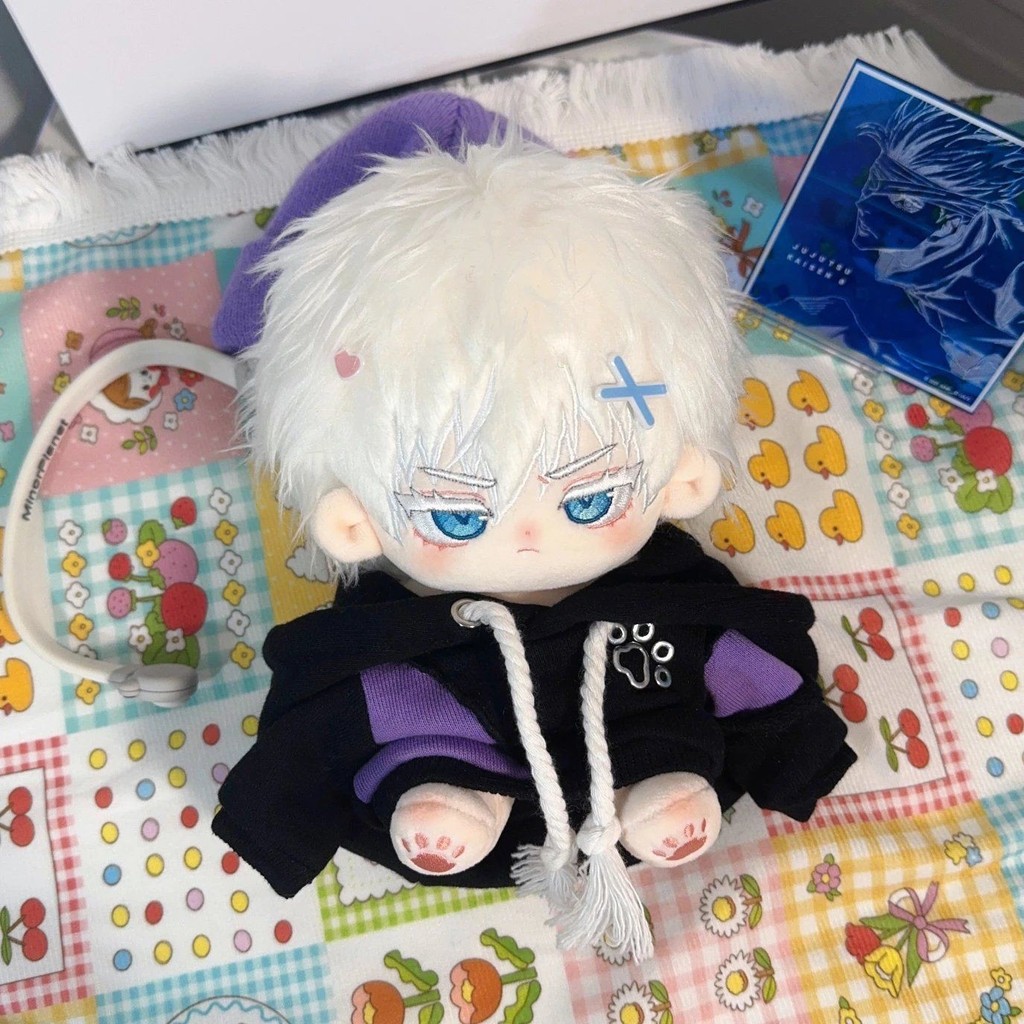 Jual Anime Jujutsu Kaisen Satoru Gojo Cosplay Cute Holiday Gift Cotton ...