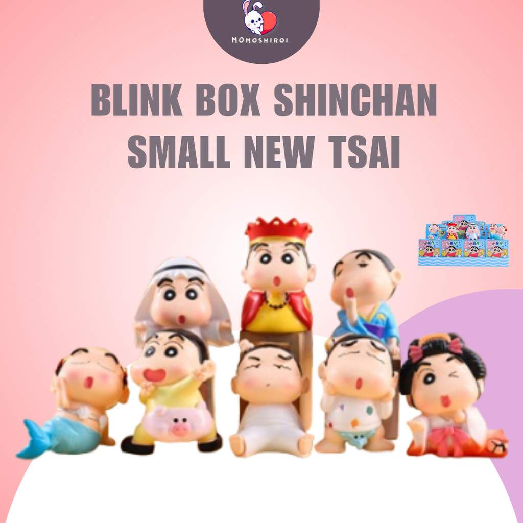 Jual HM119 - Figurine Shinchan Small New Tsai BlindBox Figures blind ...