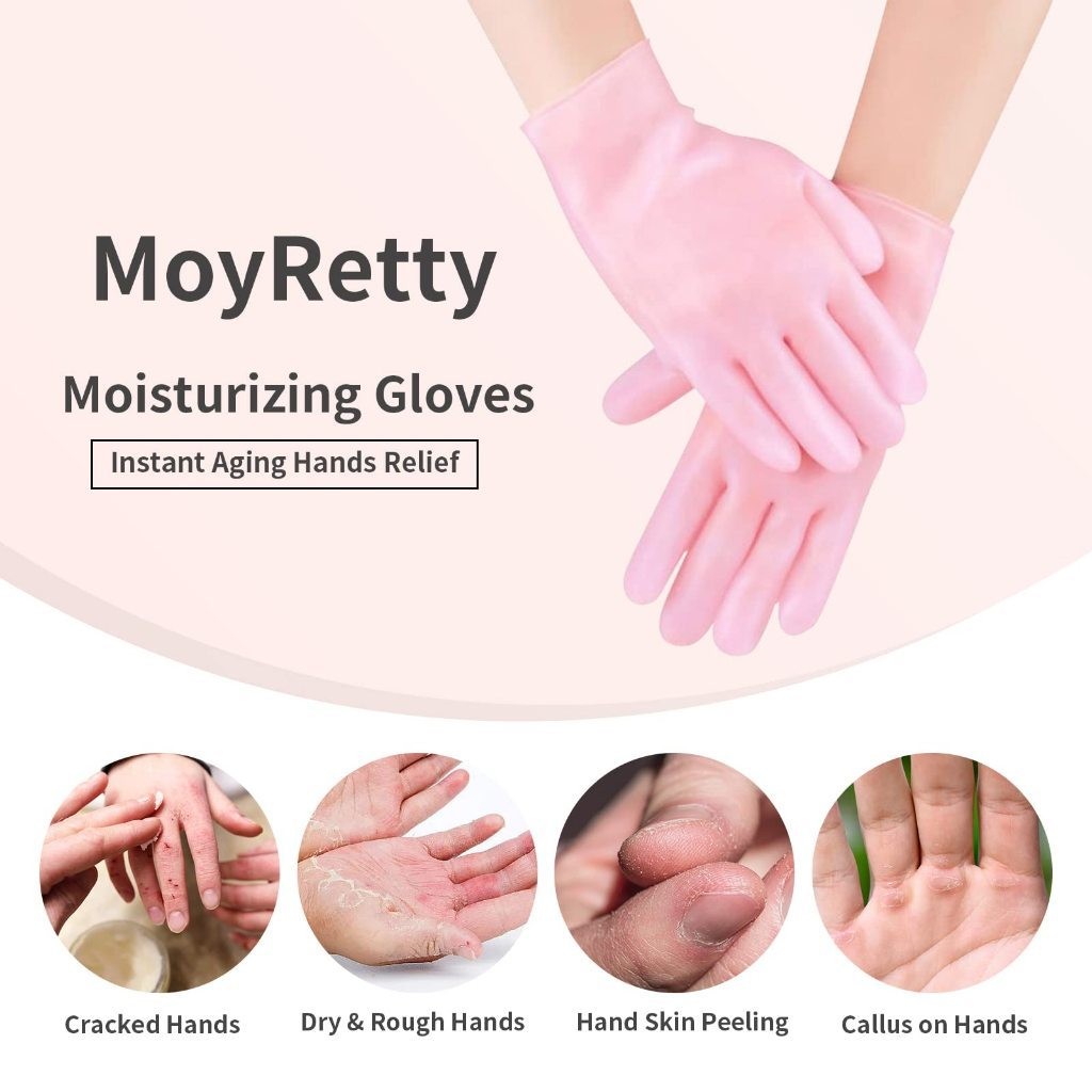 Jual Sarung Tangan SPA Gel Gloves Moisturizing Silicone Hand Skin Care ...