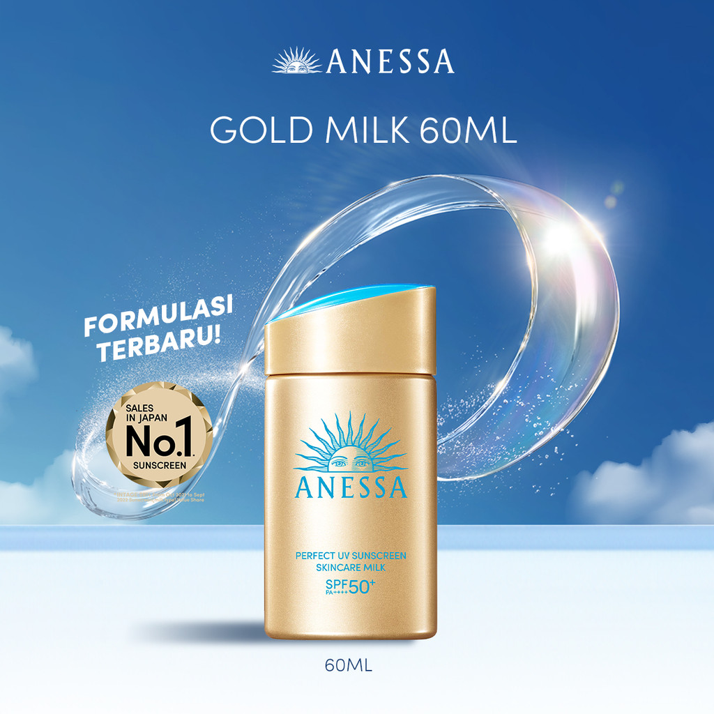 Jual Anessa - Perfect UV Sunscreen Skin Care Milk SPF 50+ PA++++ 60ml ...