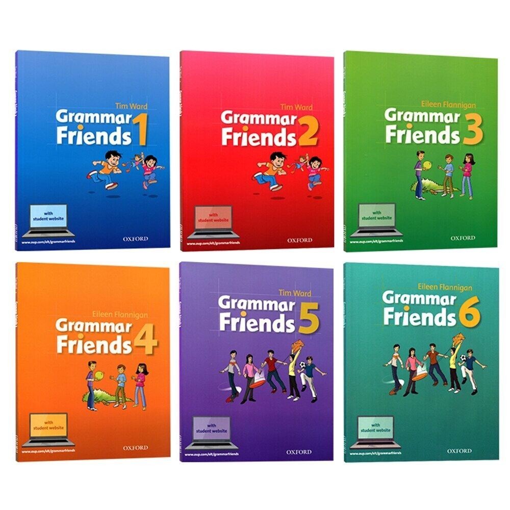 Jual Grammar Friends 1-6 Bahasa Inggris Membaca Buku Gambar Buku ...