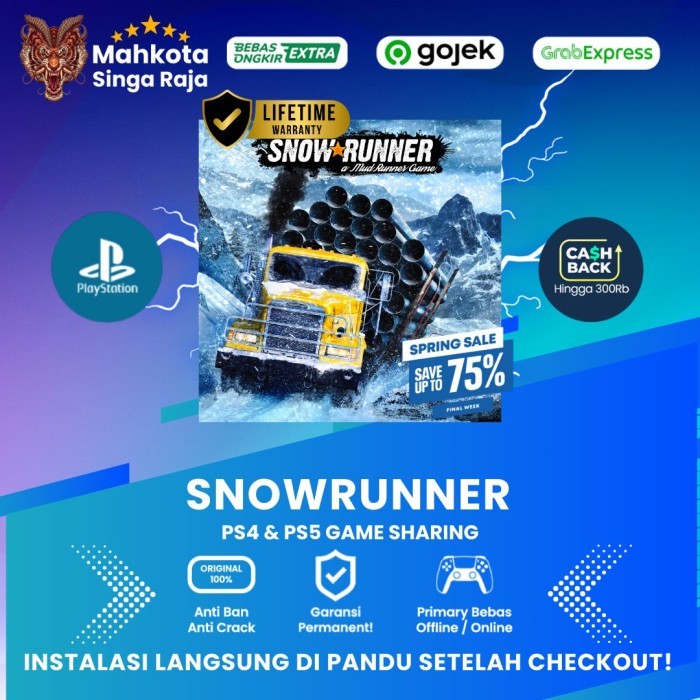 Jual Snowrunner - PS4 - PS5 - Digital Game Sharing | Shopee Indonesia