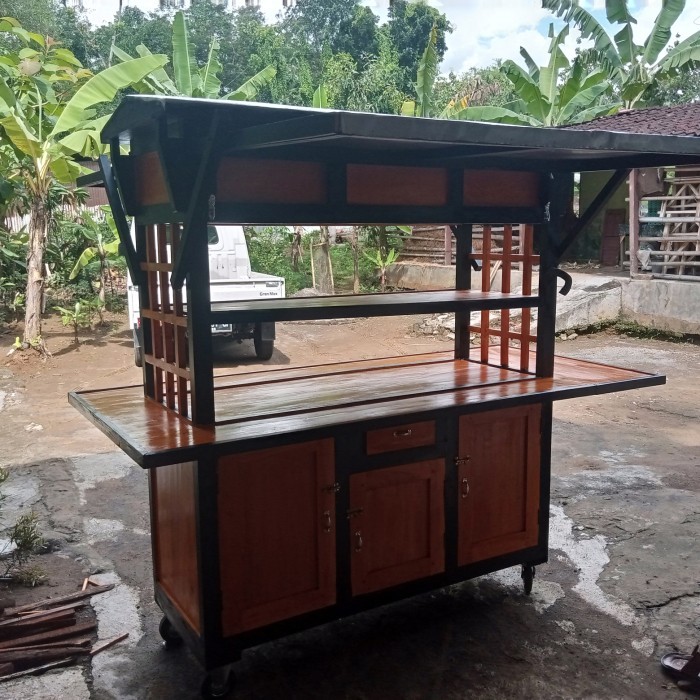 Jual gerobak booth stand rombong | Shopee Indonesia