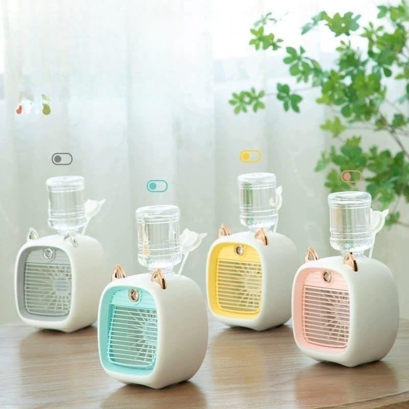 Jual AC Mini Cooler Rechargeable Tipe 630 - 3 Kecepatan, Semprotan Uap ...
