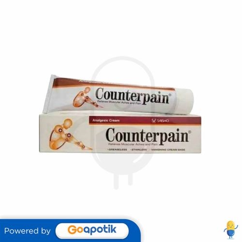Jual Counterpain Cream 15 Gram Tube | Shopee Indonesia