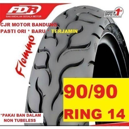 Jual BAN LUAR 90/90-14 FDR FLEMMO TUBE TYPE | Shopee Indonesia