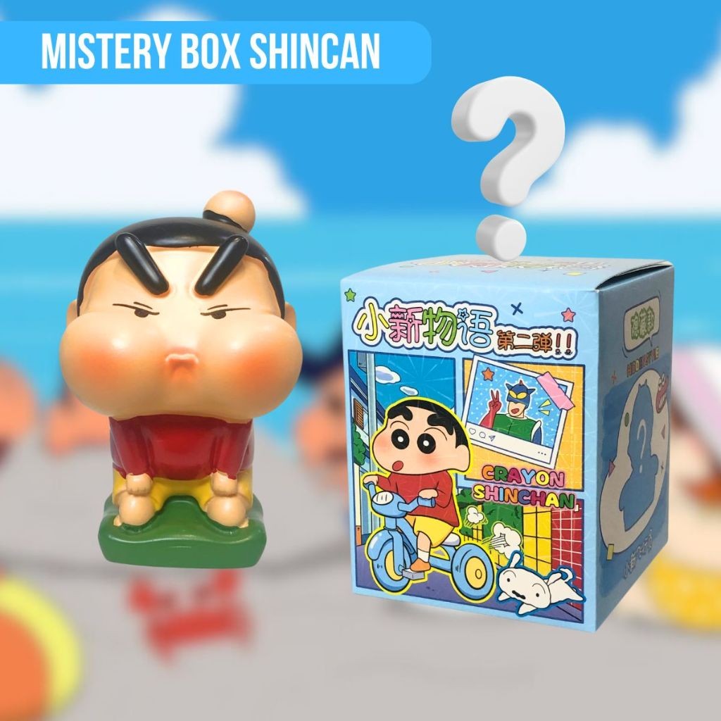 Jual Blindbox Sinchan Koleksi Kotak Berhadiah Surprise Mainan Figure ...