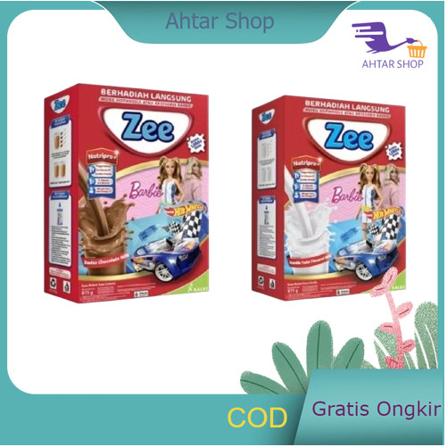 Jual Susu Zee Reguler 900gr rasa Coklat Vanila Strawberry Madu Agar ...