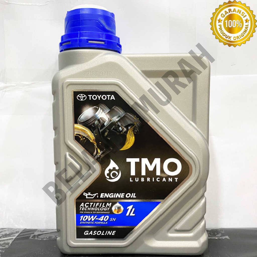 Jual Oli Mobil Toyota TMO 10w-40 API SN Synthetic Formula 1L / 1 Liter ASLI 100% | Shopee Indonesia