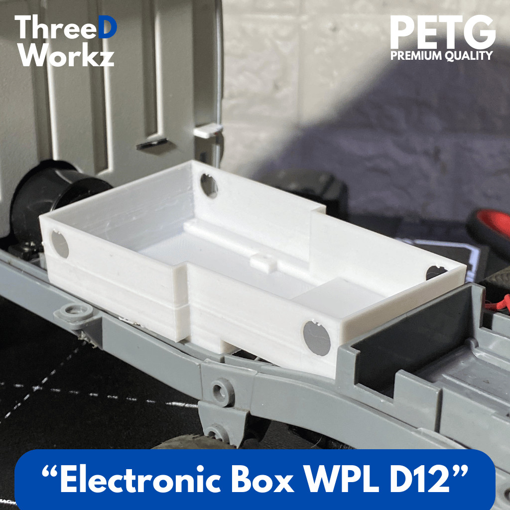 Jual ELECTRONIC BOX/TEMPAT PENYIMPANAN ELEKTRIK RC WPL D12 1:10 DRIFT ...