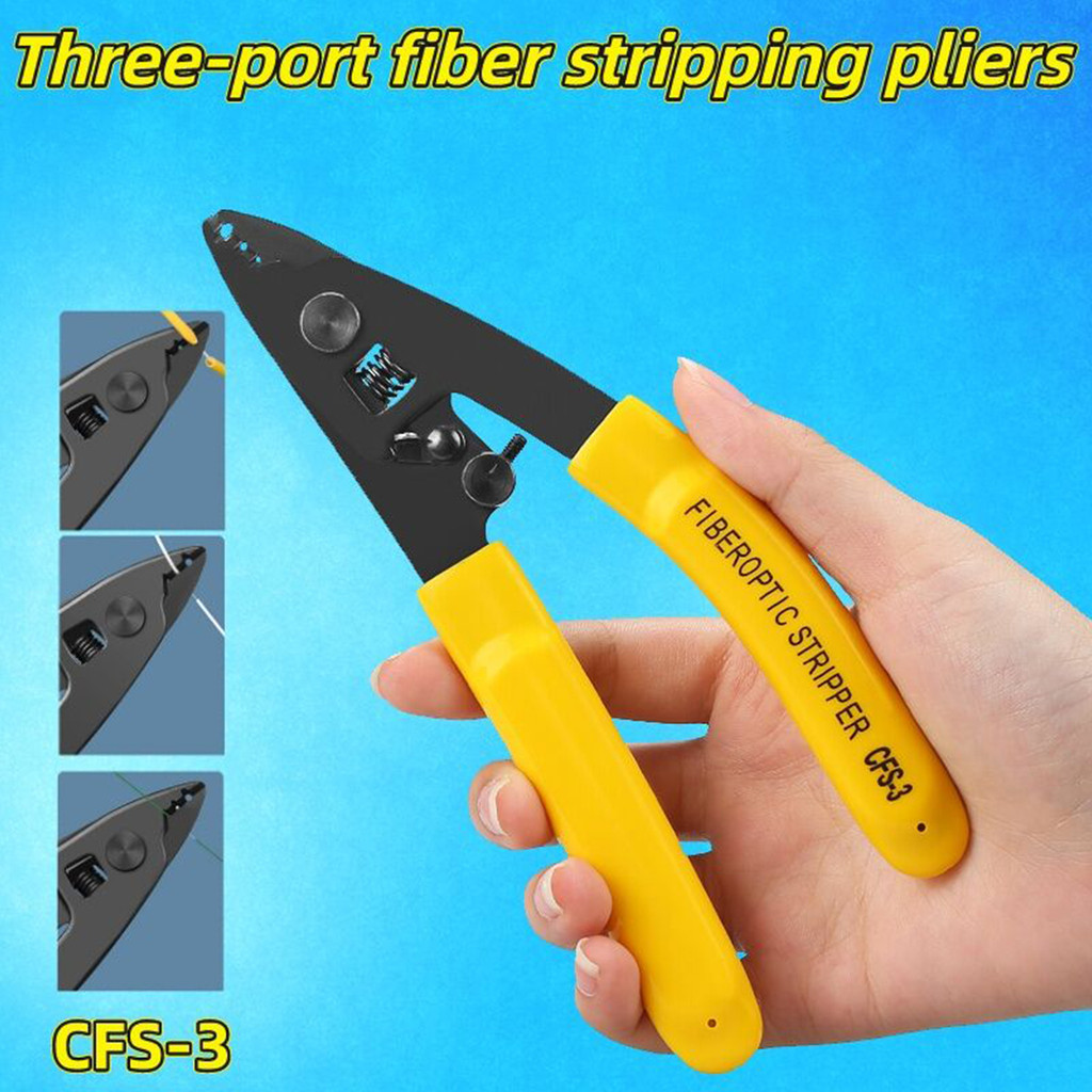 Jual Tang serut fiber optik / Fiber Optic Stripper / Kupas Drop Cable ...
