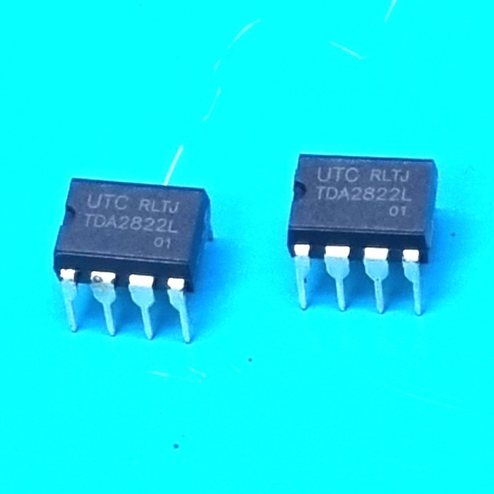 Jual IC TDA2822 UTC2822 8pin Dual Low Voltage Audio Amplifier | Shopee Indonesia