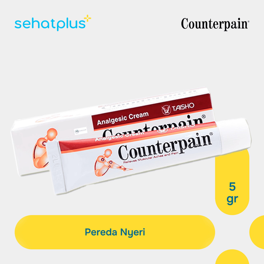 Jual COUNTERPAIN CREAM 5 GR TUB | Shopee Indonesia